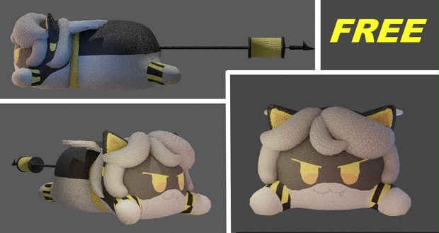 plush v cat murder drone - yumily16 - BOOTH