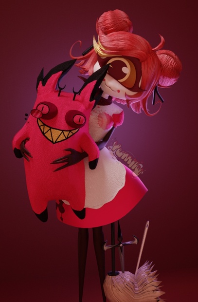 Niffty Hazbin hotel (PC/QUEST+ BLENDER) - yumily16 - BOOTH