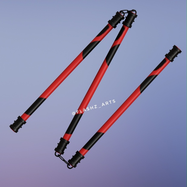 Triple Staff - flashzart - BOOTH