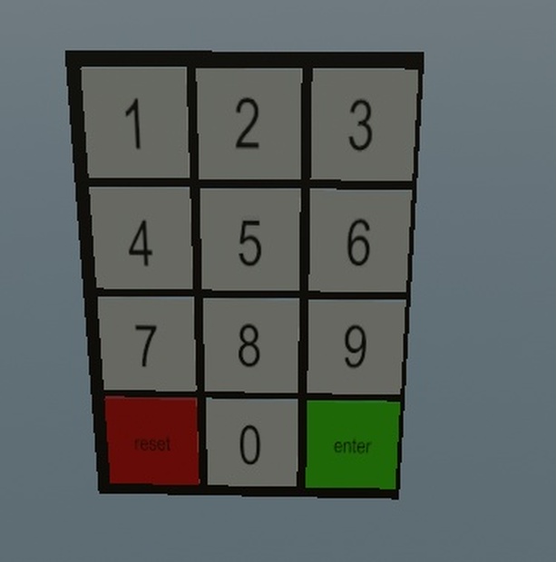 VRChat Keypad - Betty - BOOTH