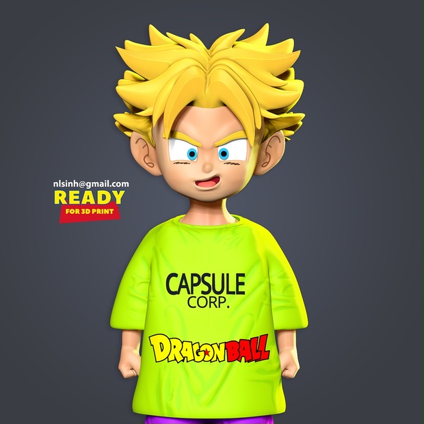 Kid Trunks - Dragon Ball - gadohoa - BOOTH