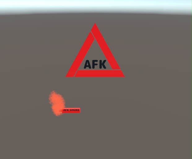 AFK Smoke&Triangle display board - HAZAMATECH - BOOTH