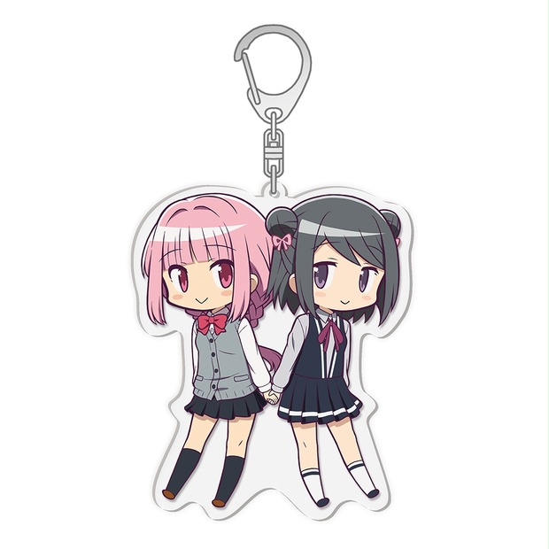 【C101】アクリルキーホルダー いろは＆黒江 - ゲッチュんち - BOOTH