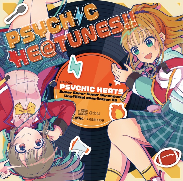 【CD】PSYCHIC HE@TUNES!! - 有機製餅 - BOOTH