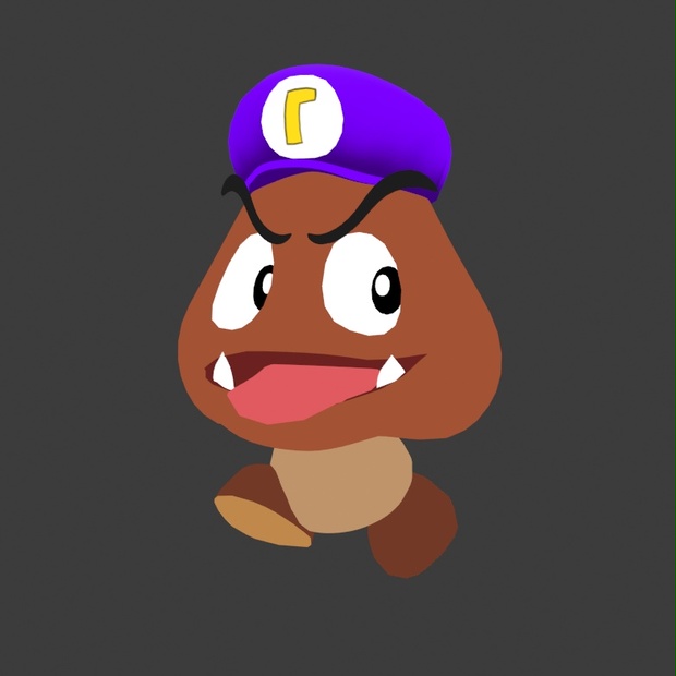 Fan Made Goomba - VRM Model - LuMa - BOOTH