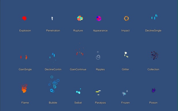 Unity用 】簡易2D Particle - Alptraum - BOOTH