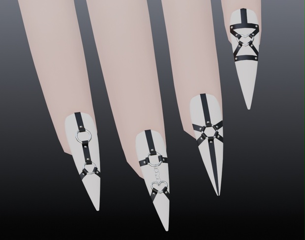 Harness Nails「ハーネス ネイルセット」 - eggyu - BOOTH