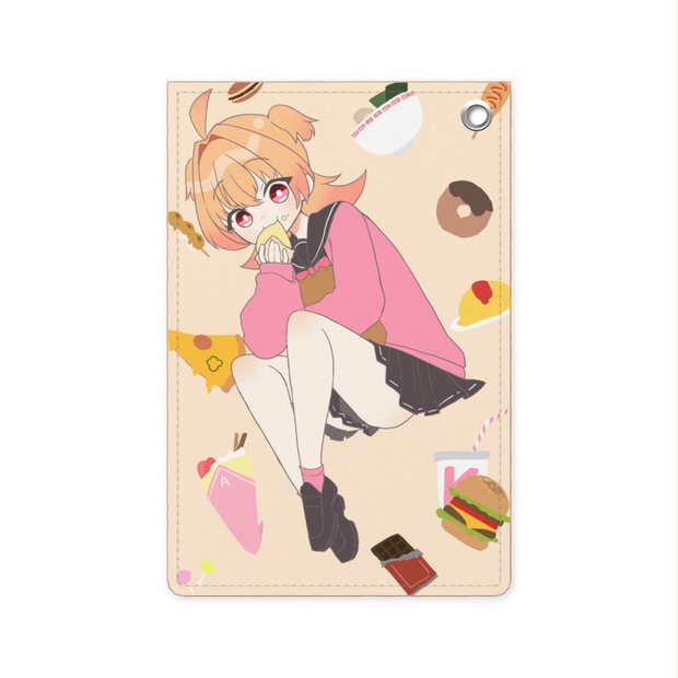 誕生日記念パスケース2023ver. - 小餅あんこ-OfficialOnlineShop- - BOOTH