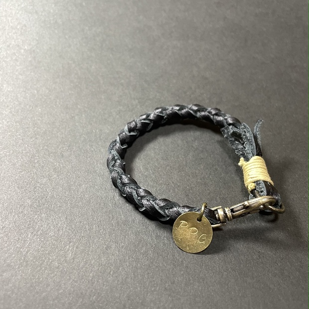 RPG Leather Bracelet （Black / LL） - Re;pagers souvenir store - BOOTH
