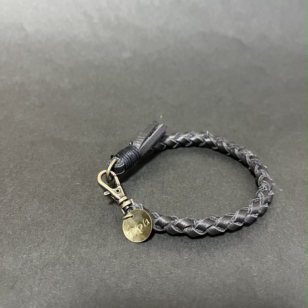 RPG Leather Bracelet （Black / M） - Re;pagers souvenir store - BOOTH