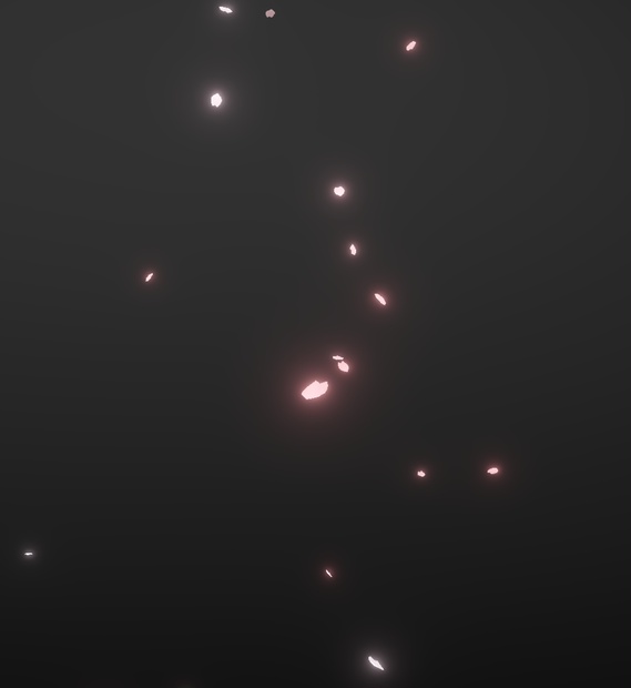 multi color sakura petal aura - medice - BOOTH