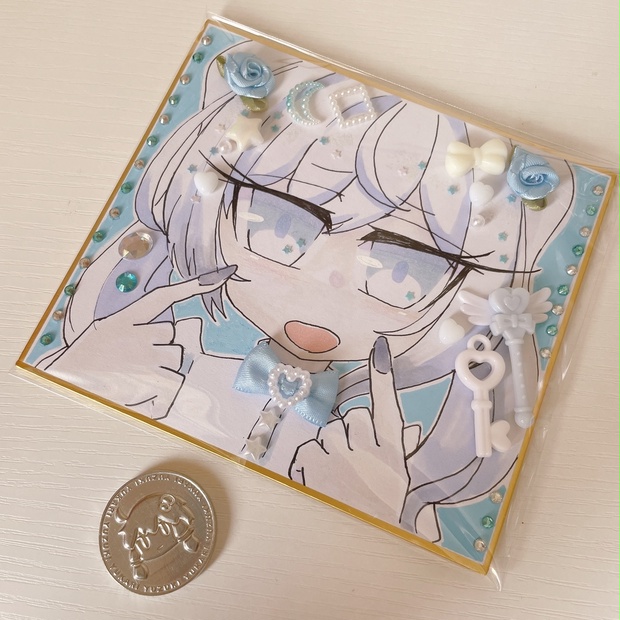 【2022.10.30 ﾎﾞｲｽｶﾞｰﾃﾞﾝ】ひかる色紙 - Sui2ゅゆ（すいすい） - BOOTH