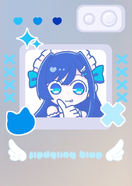 Fledgling Blue - Sui2ゅゆ（すいすい） - BOOTH