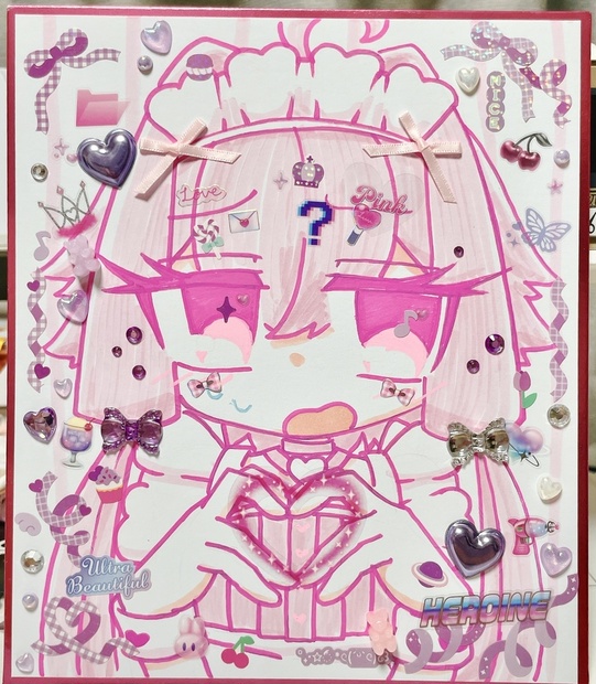 色紙 ゆかりさん（メイド） - Sui2ゅゆ（すいすい） - BOOTH