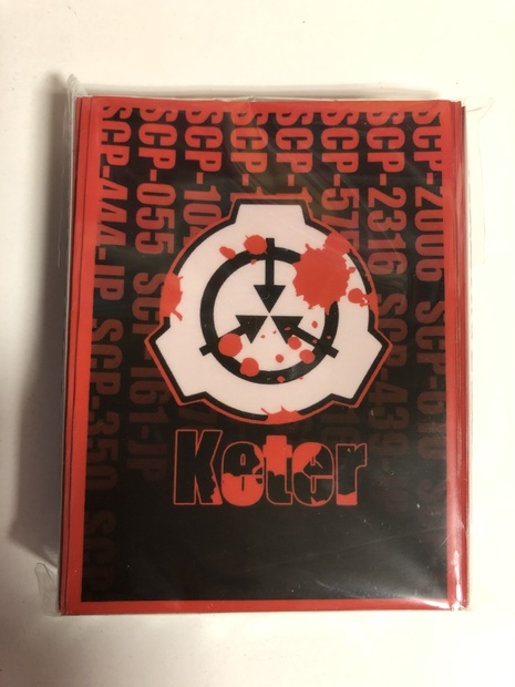 SCPスリーブ “財団Keter” - b-mountain-cafe - BOOTH