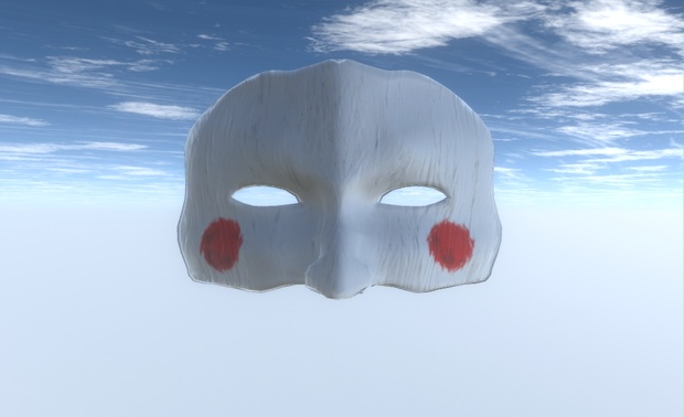 FREE gakshital mask 3d model for vrchat - Effector - BOOTH