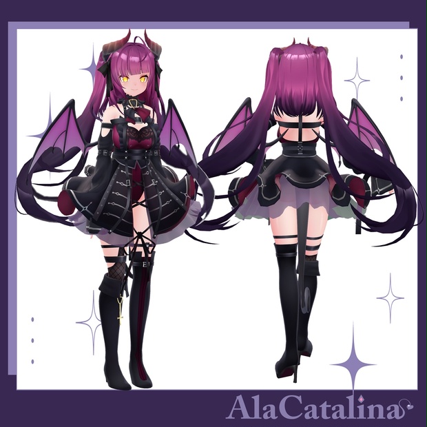 オリジナル3Dモデル Ala Catalina アラ カタリーナ - noname-kai - BOOTH