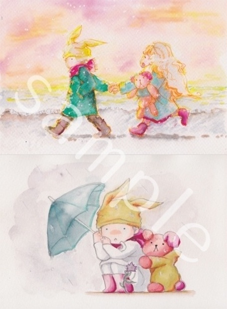 ポストカードセット2021/4枚 - gu-wa ya - BOOTH