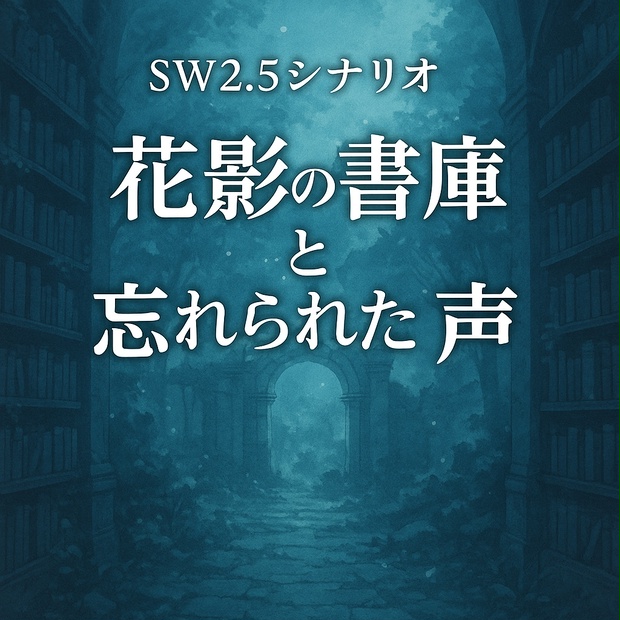 SW2.5対応シナリオ 《花影の書庫と忘れられた声》 - 機心P - BOOTH