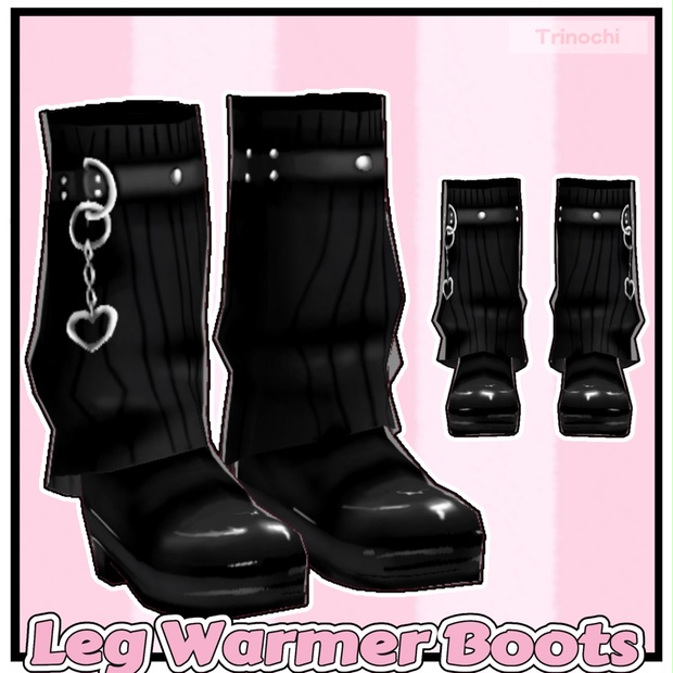【VRoid】Leg Warmer Boots - trinochi - BOOTH