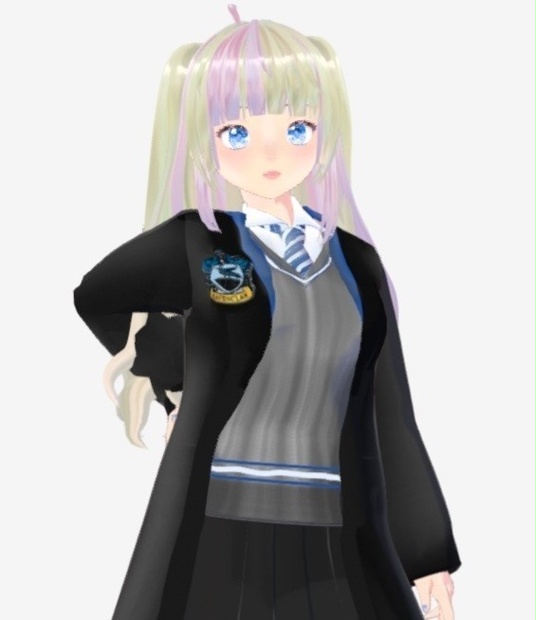 Vroid Hogwarts Uniform Ravenclaw - sunnylucy - BOOTH