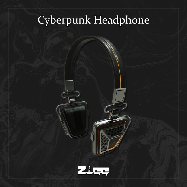 サイバーパンクヘッドフォン [Cyberpunk Headphone] - Ziggurat(ジグラート) - BOOTH