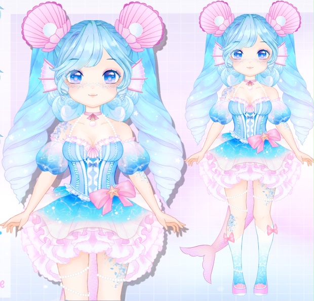 Live2D Vtuber Full Body Model & Rig - chammychu - BOOTH