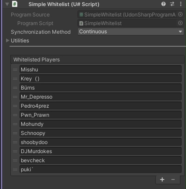 [FREE] Simple Whitelist - Krey - BOOTH