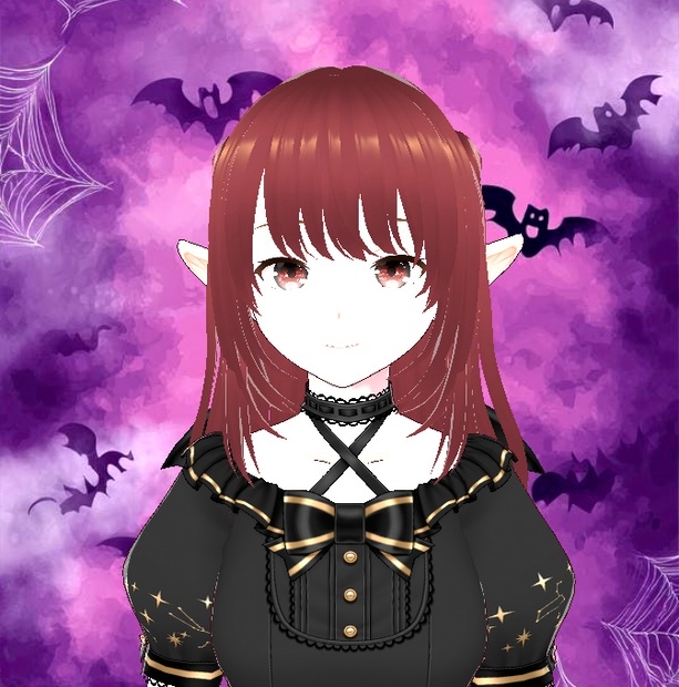 Akuma – Avatar Vroid Halloween Fantasy (VRM) - kokomori store - BOOTH