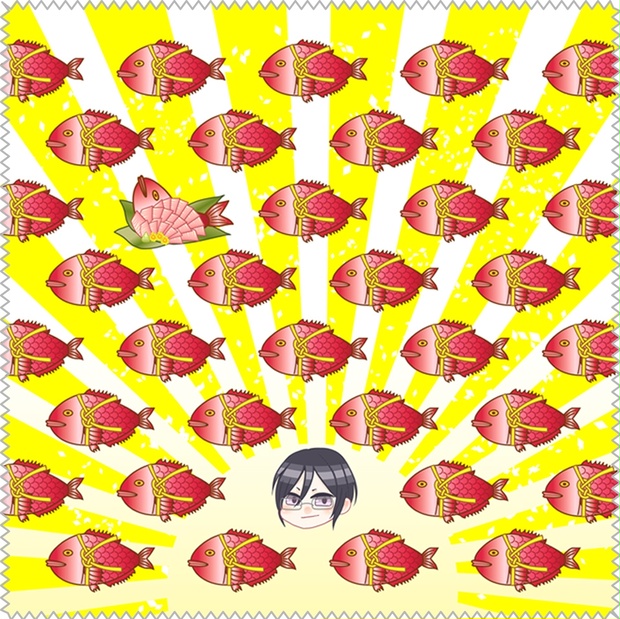 【値下げ】薬研と鯛将メガネ拭き - Ura-Code! - BOOTH