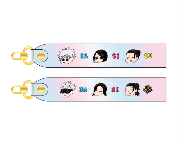 じゅじゅストラップ(オーロラ) - Ura-Code! - BOOTH