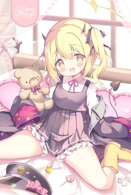 イブキちゃん膝枕待ち♥B2タペストリー - ComeThrough - BOOTH