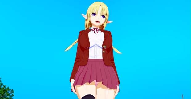 Elena (Koakuma Kanojo) - Koikatsu card - Marega S.A - BOOTH