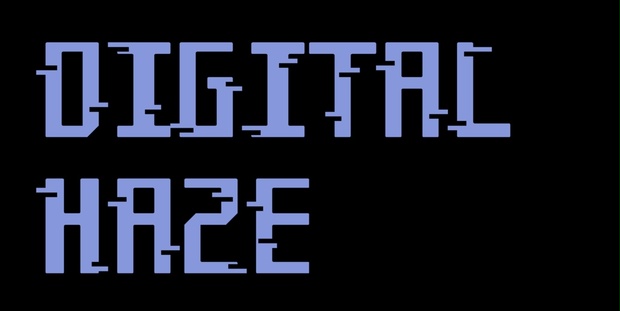 フォントデータ"Digital Haze" - そらマート - BOOTH