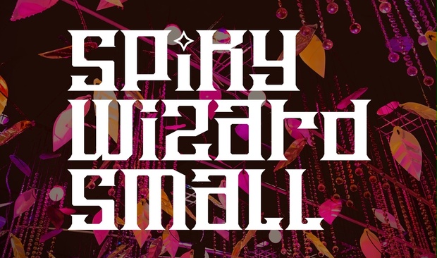 フォントデータ”Spiky Wizard Small” - そらマート - BOOTH