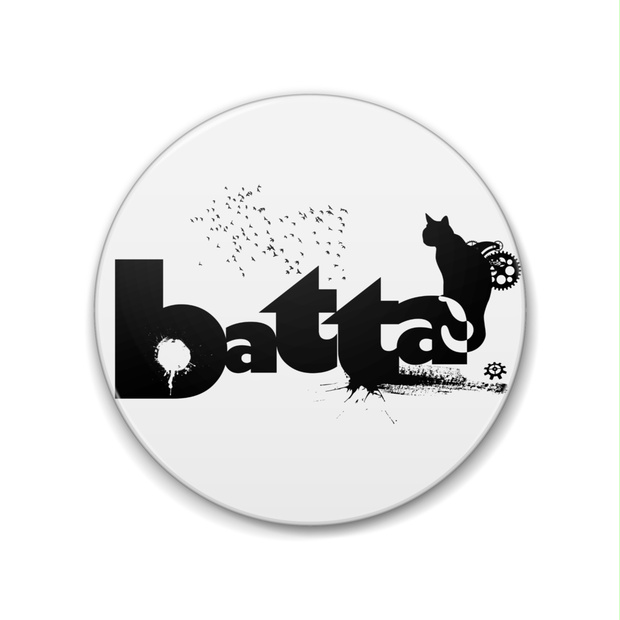 batta Logo Badge - batta goods store - BOOTH