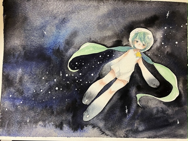 [原画]初音ミクイラスト② - am goods - BOOTH