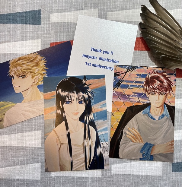 空シリーズ ポストカード3枚セット - mayuzo-illust09 - BOOTH