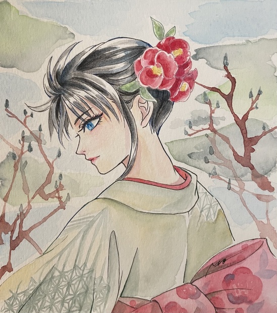 2月の彼女 - mayuzo-illust09 - BOOTH