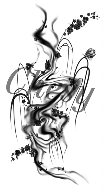 [VRChat] Tattoo 蘭草(난초) - ☩ 𝕯𝖆𝖗𝖐𝖓𝖊𝖘𝖘 𝕰𝖊𝖗𝖎𝖊 ☩ - BOOTH