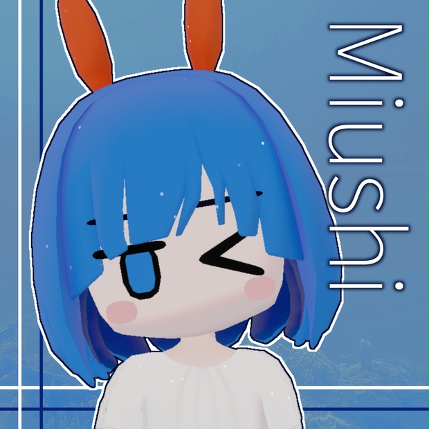 【オリジナル3Dモデル】Miushi - Tararo - BOOTH