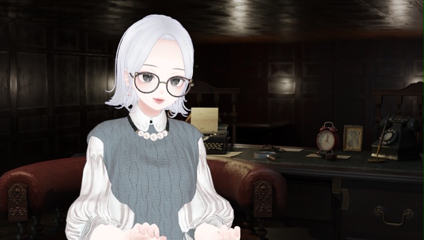 [방송 배경 화면] 配信部屋( VTuber向け） Detective's Desk (sale!!) - 2norang studio ...