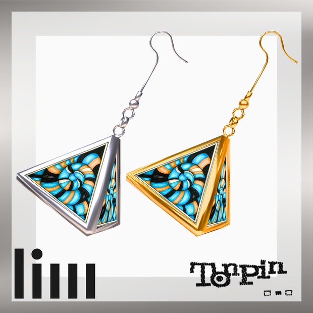 【Earring】Trihelix #008 - lim - BOOTH