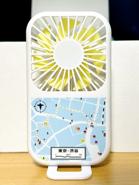 GW:T渋谷マップハンディファン - ぜんらたい - BOOTH