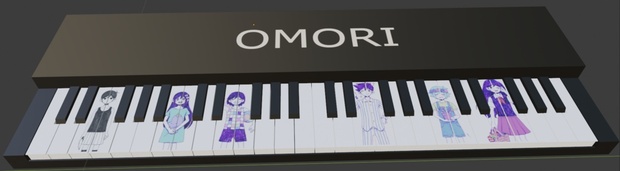 Omori Keyboard [FREE] - Cyllissia's Workshop - BOOTH