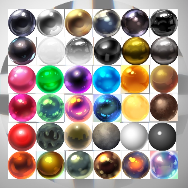 手描きMatcap集 - heiwa08 - BOOTH