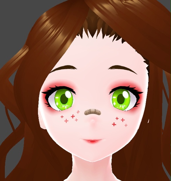 Menhera makup set - kawaiisakurahime - BOOTH