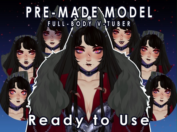 Live2D VTuber Model for Commercial Use | Non-Exclusive | Fullbody ...