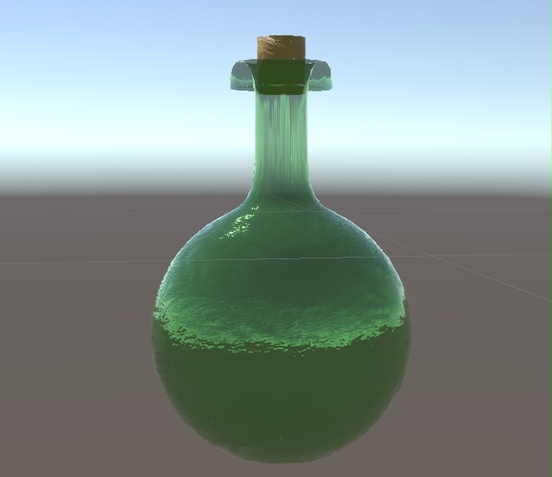 Simple alchemy bottle - Schach - BOOTH