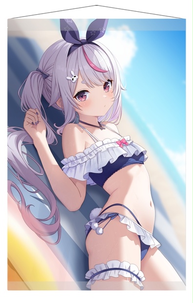 兎咲ミミ C106 B2タペストリー - とけせか屋 - BOOTH